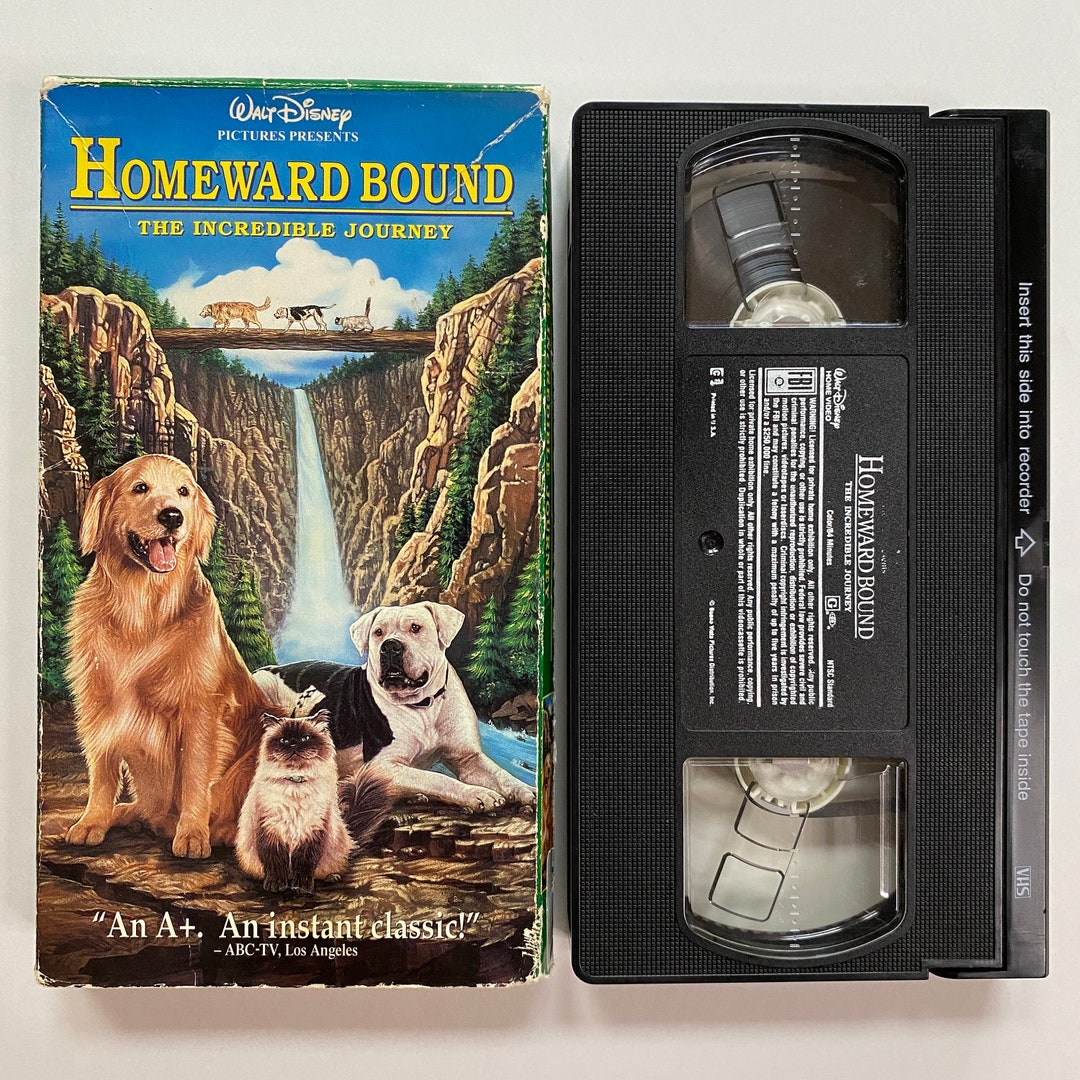 Homeward Bound the Incredible Journey VHS Movie 1993 Adventure Comedy ...