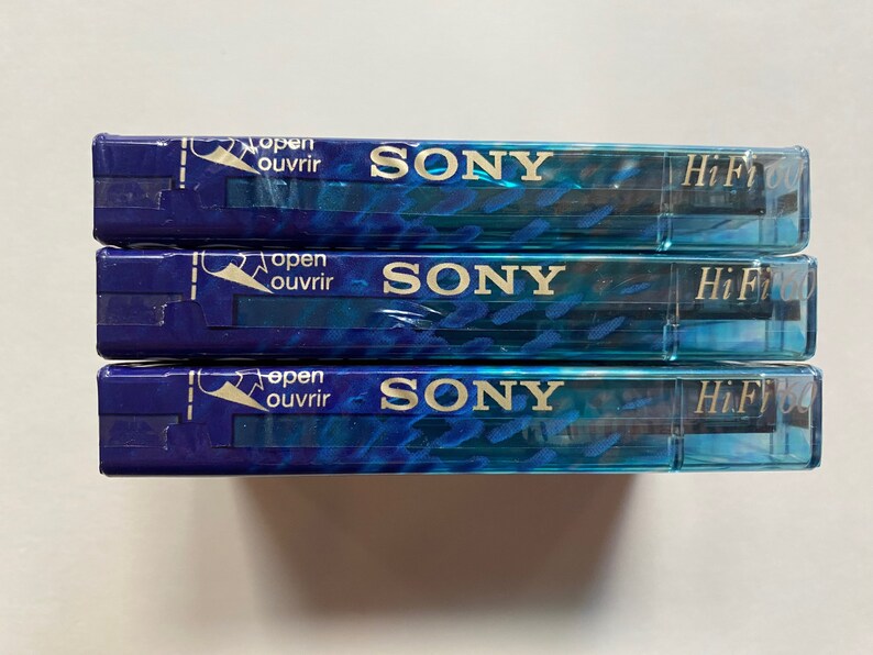 Sony Hi Fi 60 Normal Bias Blank Cassette Tapes for Recording Audio - Etsy