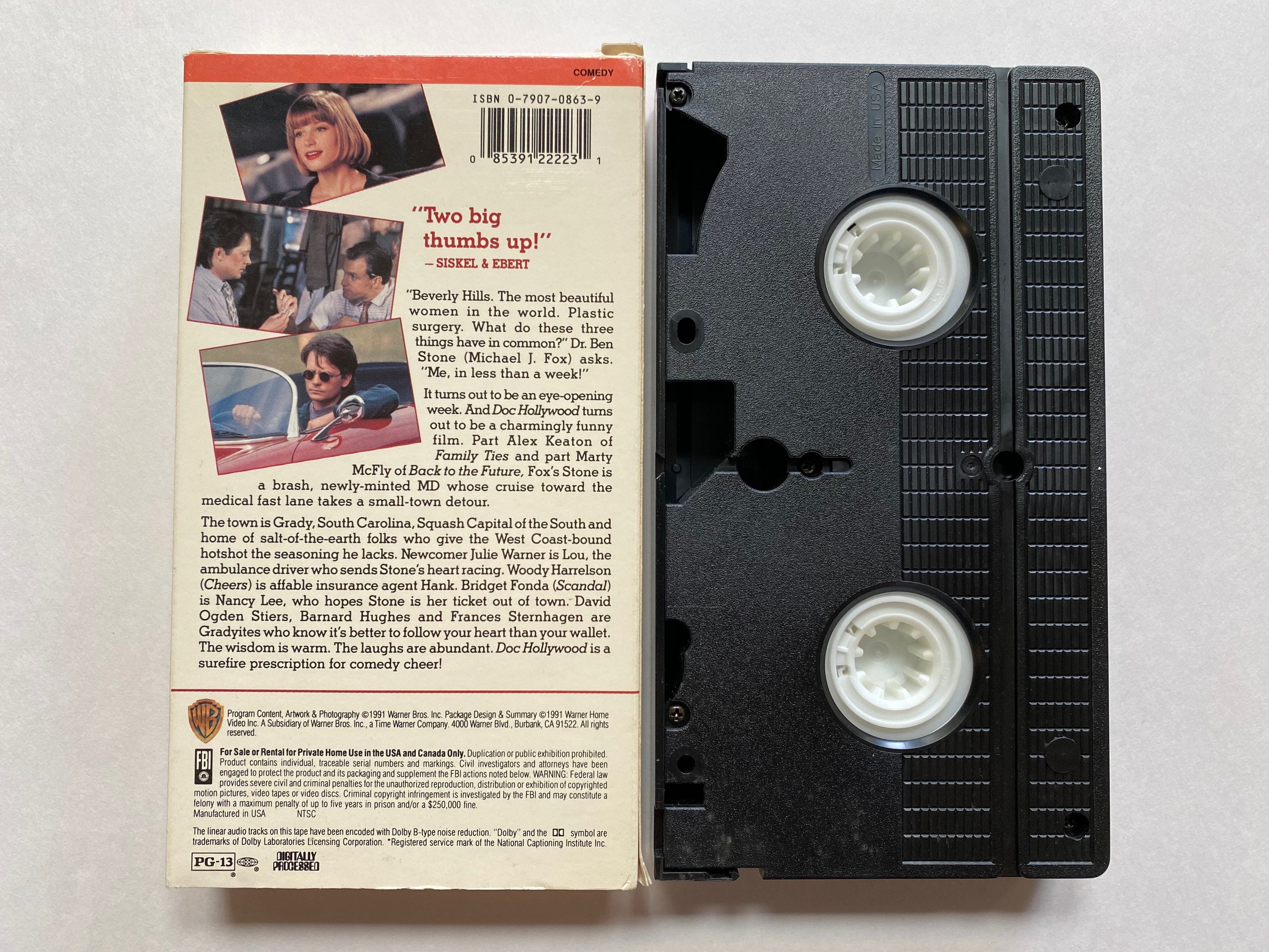 Doc Hollywood VHS Video Classic 1991 Film Comedy Movie - Etsy