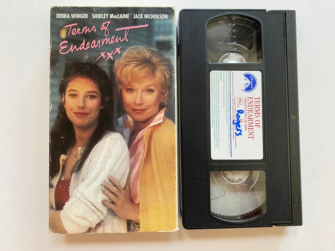 Terms of Endearment VHS Video Film 1983 Comedy Drama Movie - Etsy