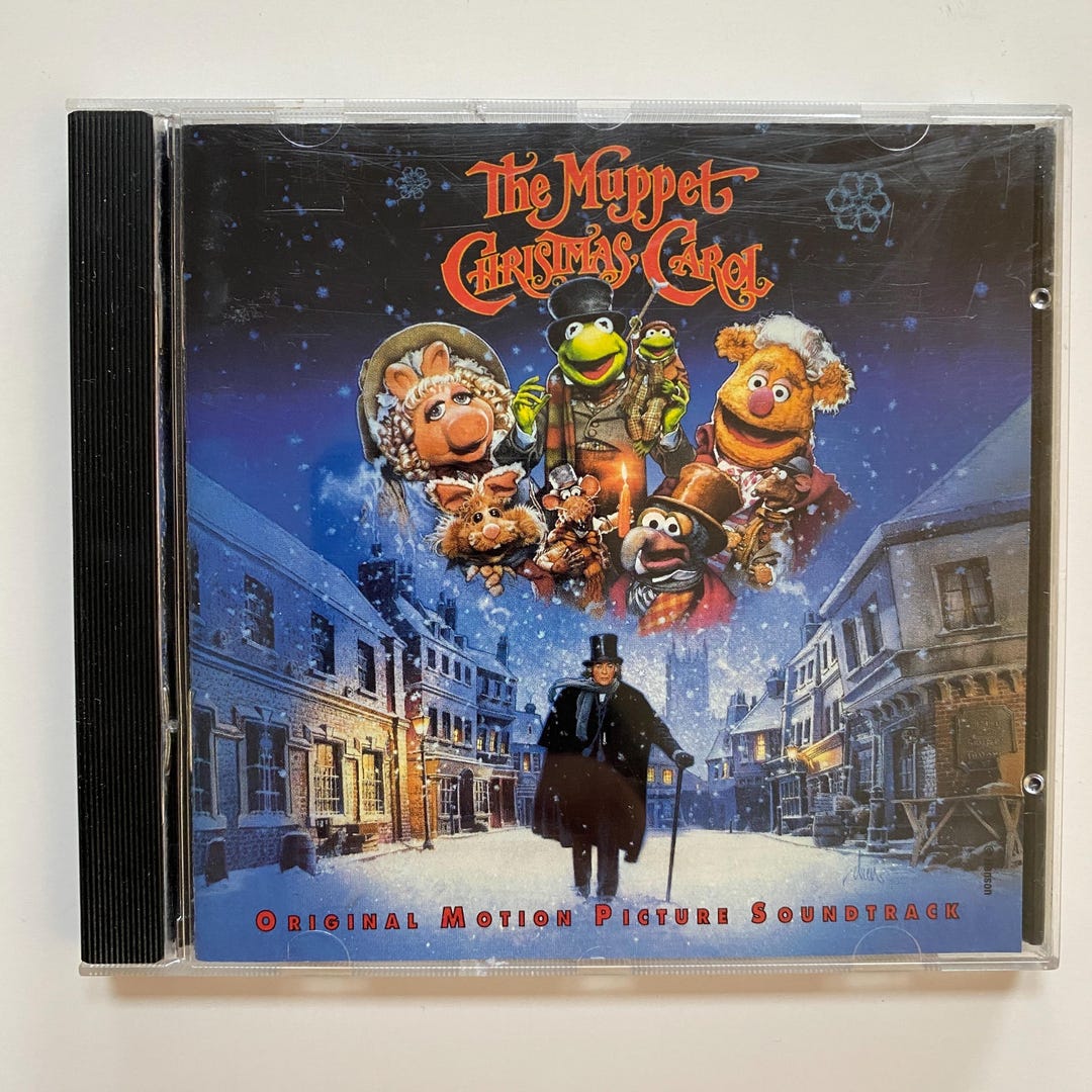 A Muppet Christmas Carol Soundtrack CD Xmas Holiday Movie Music RARE - Etsy