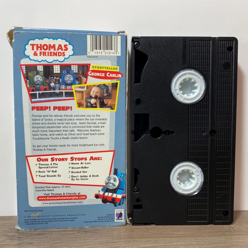 Thomas the Tank Engine and Friends VHS Videos Early 2000s LOT George ...
