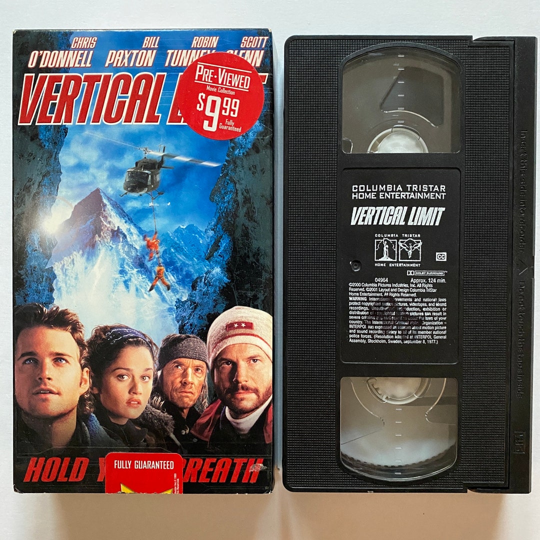 Vertical Limit VHS Action Adventure Drama Film 2000 - Etsy