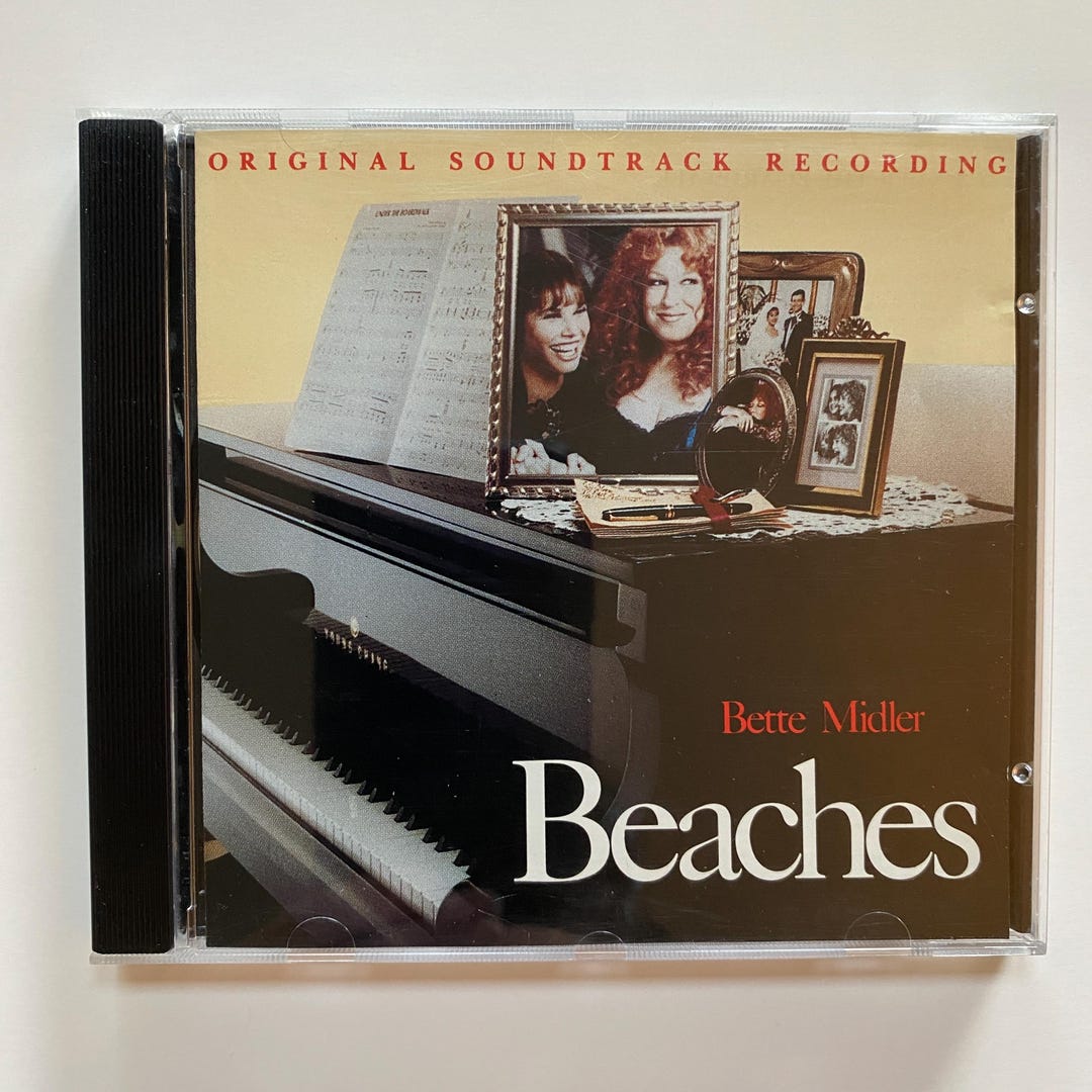 Beaches Soundtrack CD 1988 Motion Picture Music Bette Midler - Etsy
