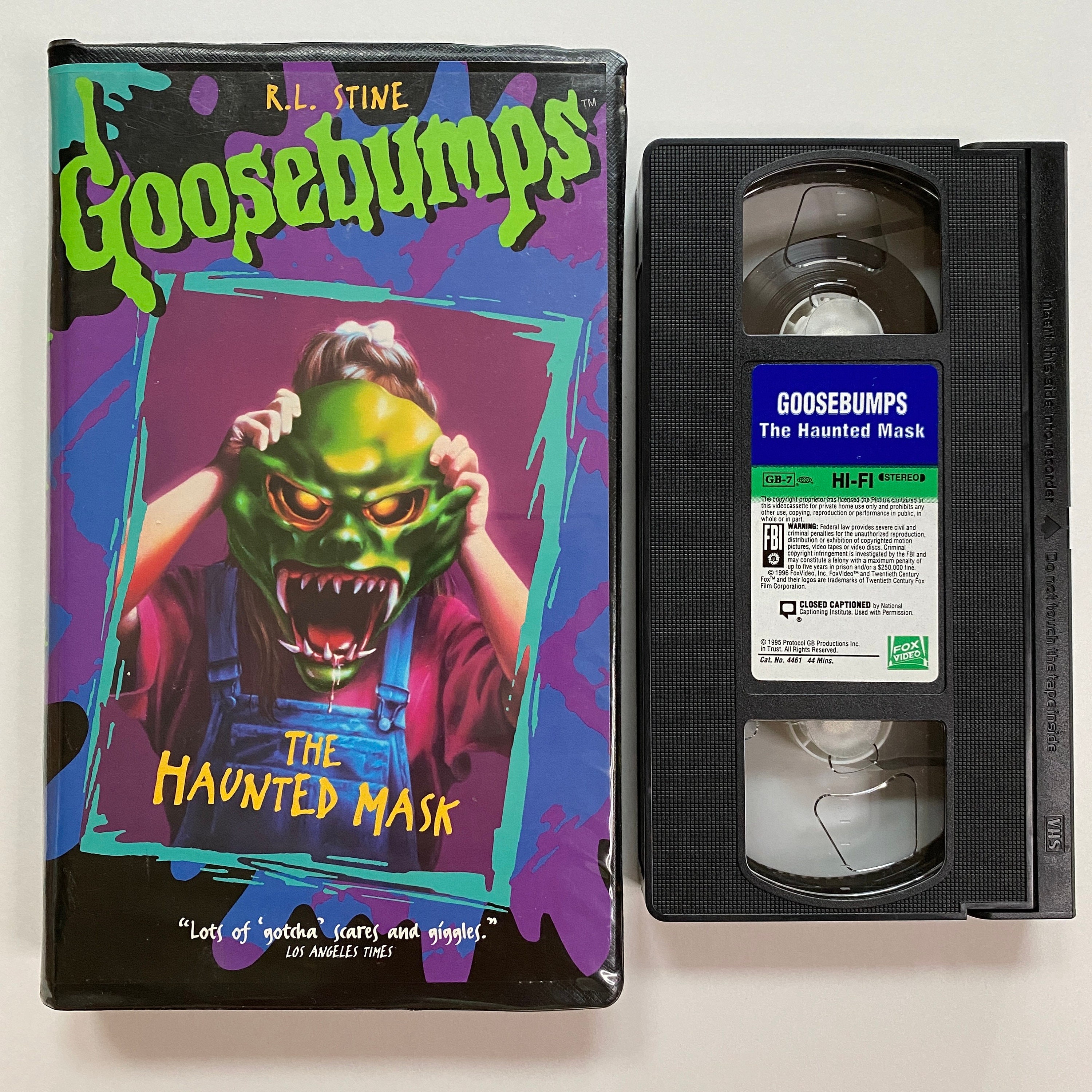Goosebumps The Haunted Mask Vhs