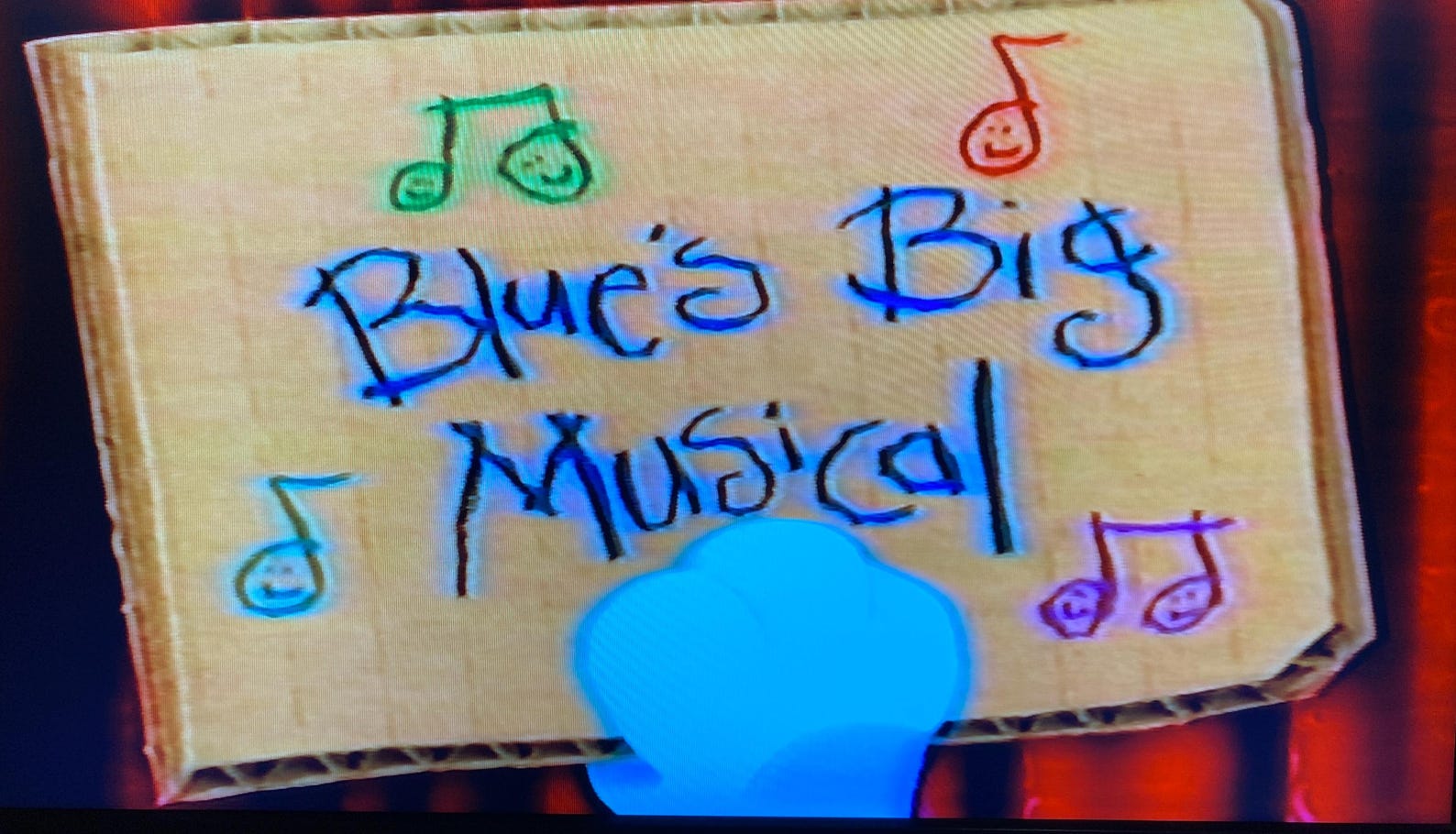 Blues Big Musical Movie VHS 2000 Blues Clues Kids Video Clamshell - Etsy