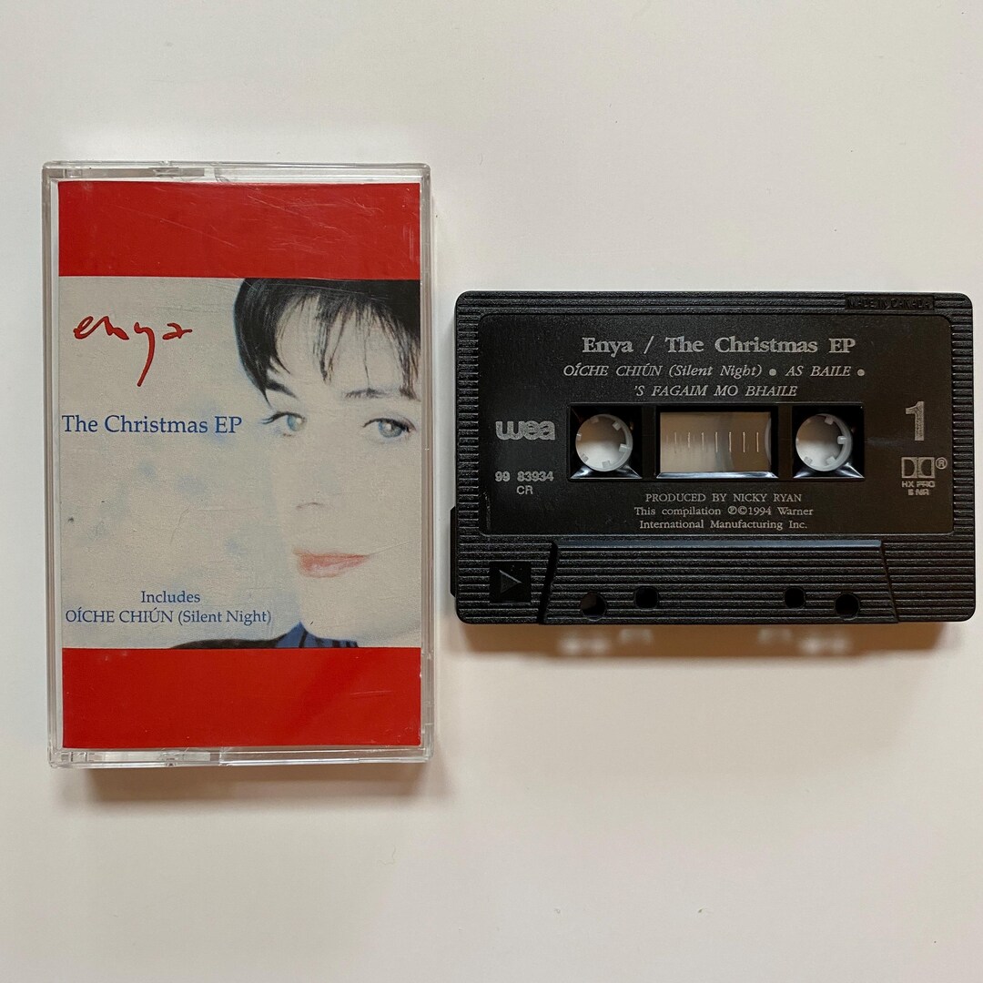 Enya the Christmas EP Cassette Tape 1994 Music Album SINGLE - Etsy