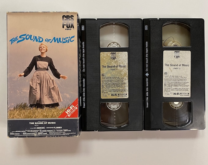 The Sound of Music (VHS, 1996, THX Digital Surround Sound Audio ...