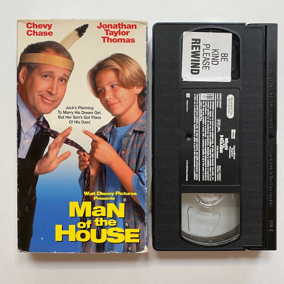 1995 Man of the House VHS Video Comedy Jonathan Taylor Thomas Chevy ...