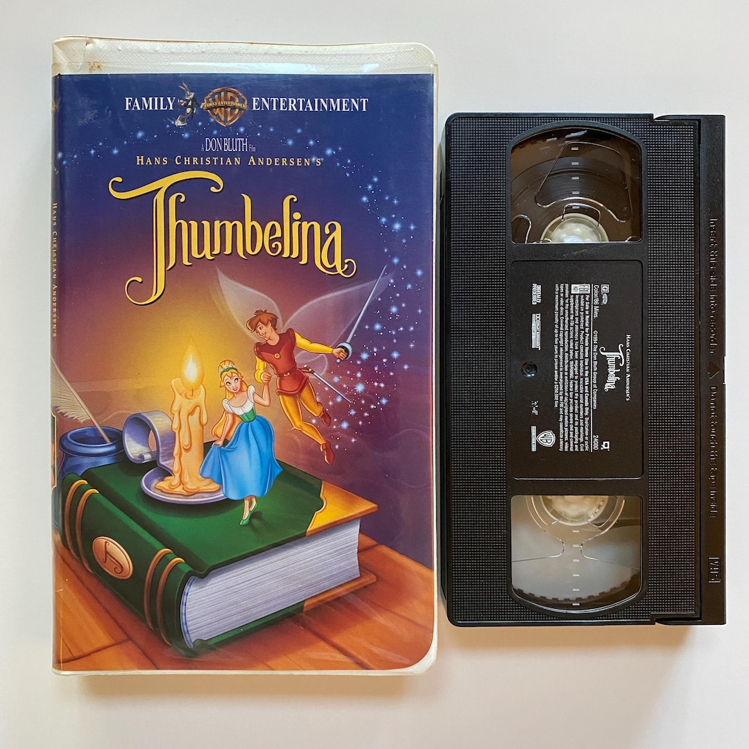 Thumbelina VHS 1994 Don Bluth Animated Family Childrens Film Movie - Etsy