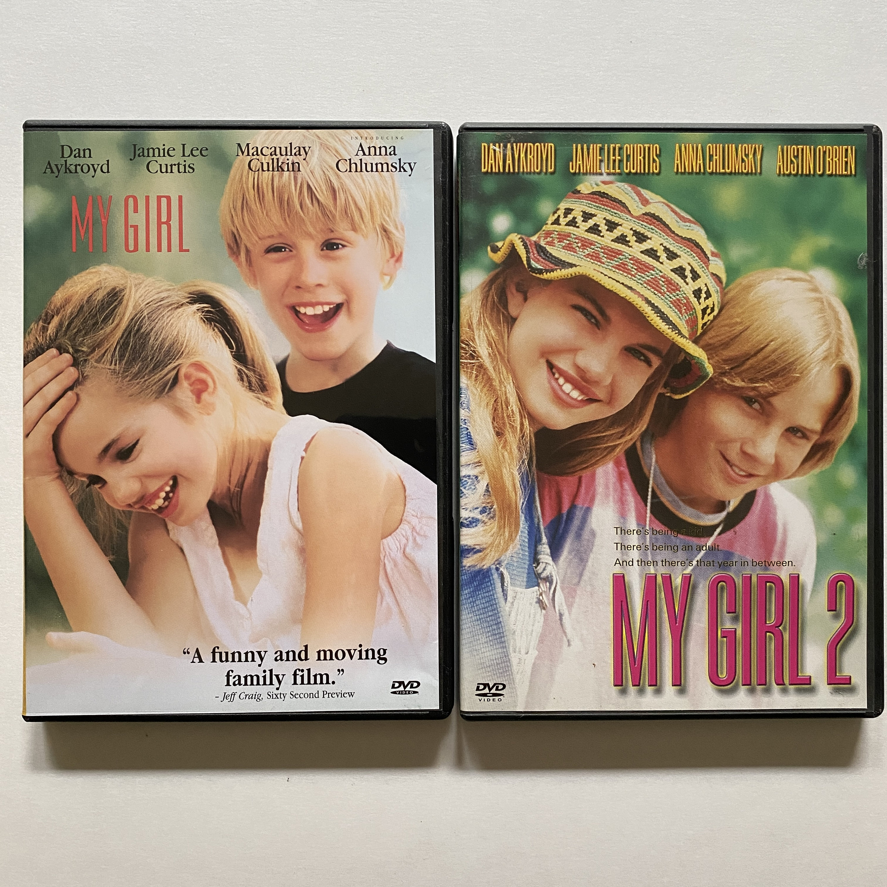 My Girl 1 2 Dvds Cult Classic Preteen Drama Films About Loss - Etsy