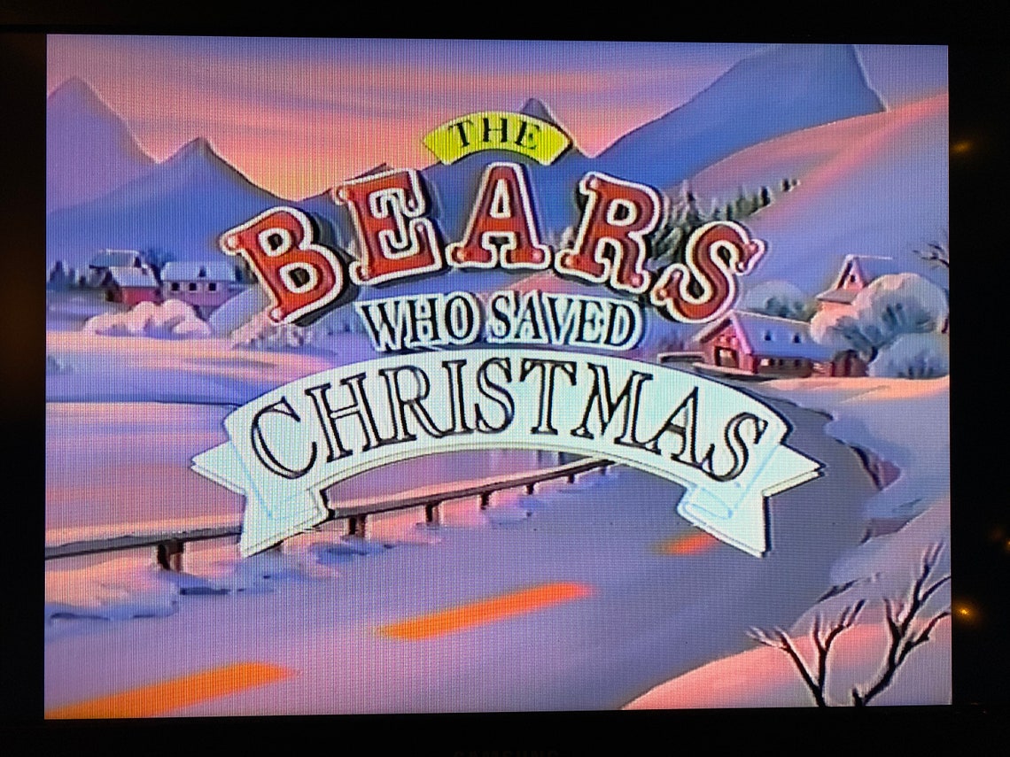 The Bears Who Saved Christmas VHS 1994 Toys R Us Movie Christopher and ...