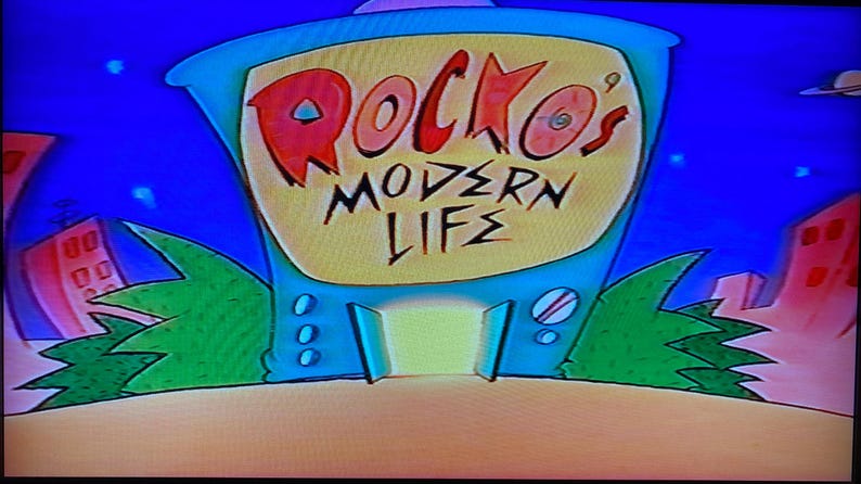 Rocko's Modern Life VHS Video Modern Love Promotional Screening 1998 ...