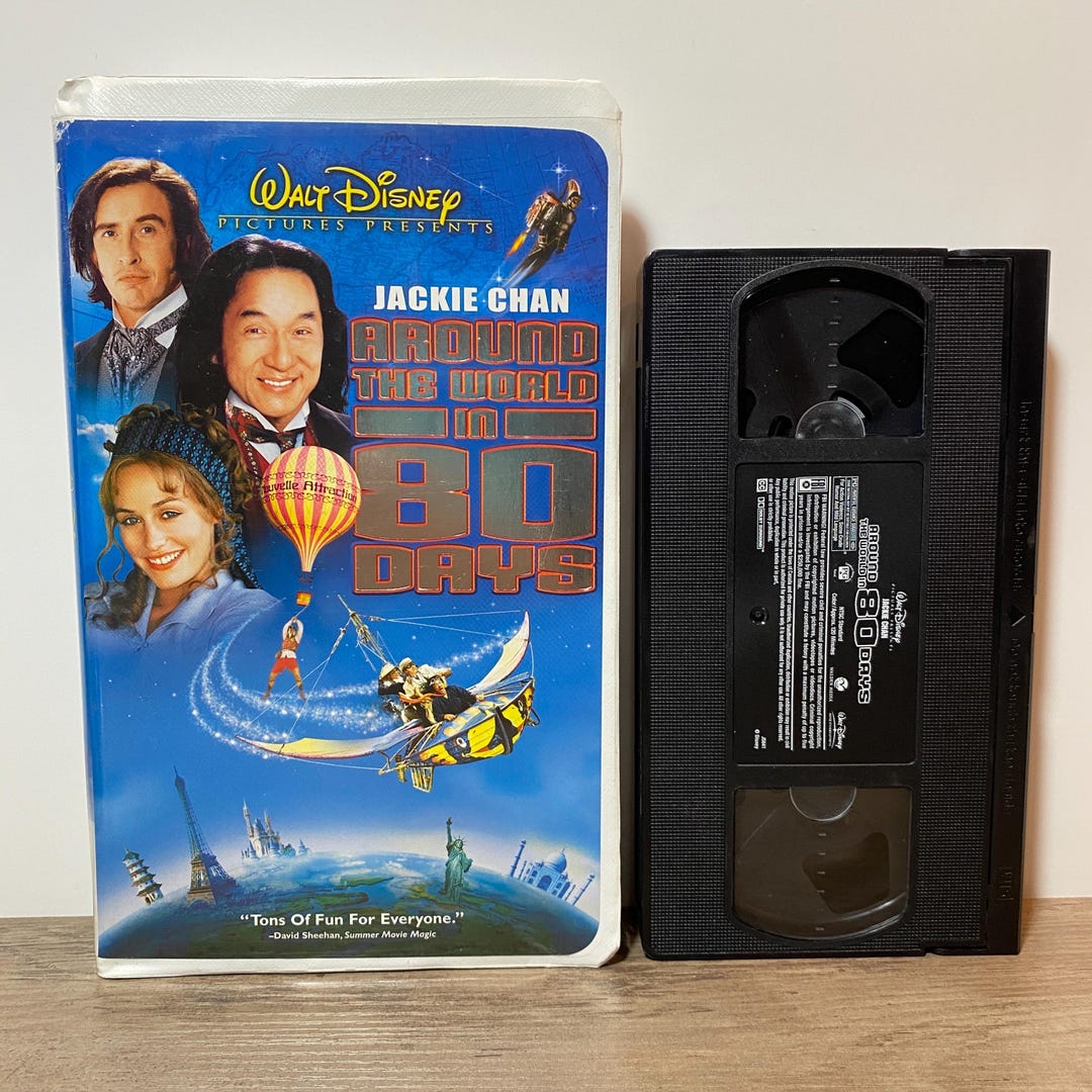 Around the World in 80 Days VHS Video Movie 2004 Family Adventure Film ...