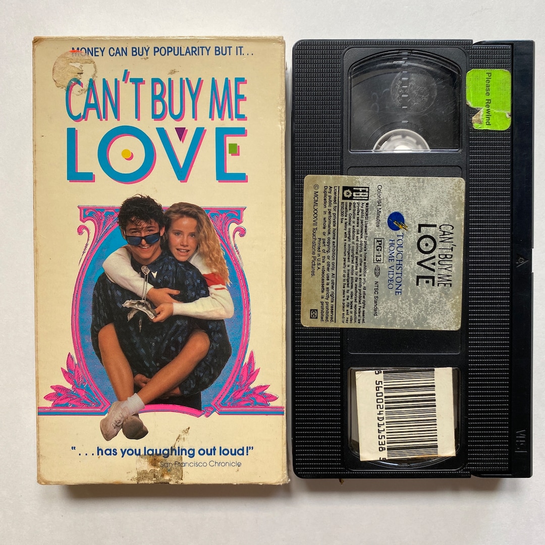 Can't Buy Me Love VHS Movie Film 1987 Romantic Comedy Movie Ex Rental ...