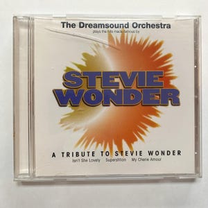 The Dreamsound Orchestra A Tribute to Stevie Wonder CD Music Album 2000 ...