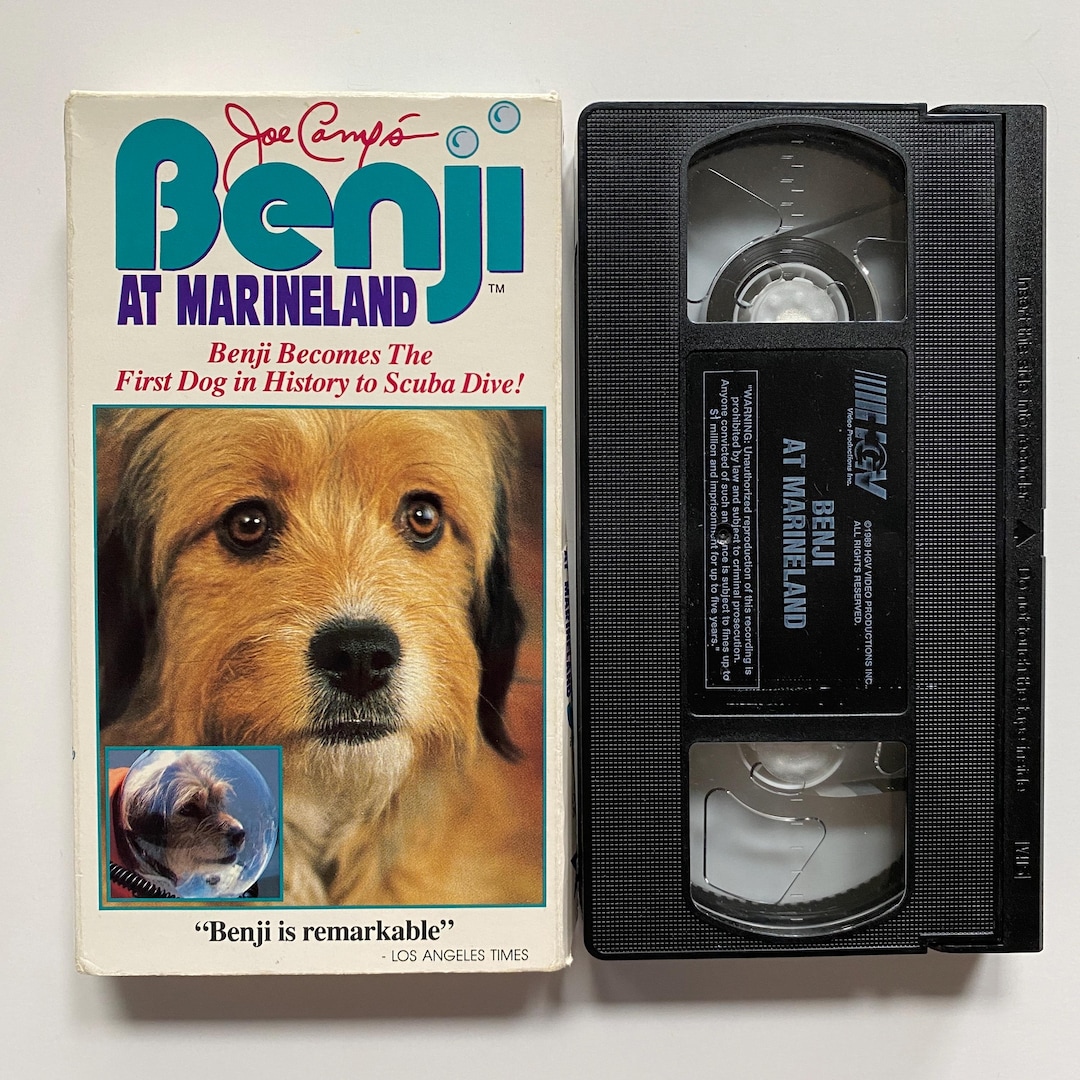 Benji at Marineland VHS Joe Camp Kids Video - Benji Becomes the First ...