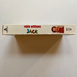 1996 Jack VHS Video Family Comedy Drama Movie Robin Williams - Etsy