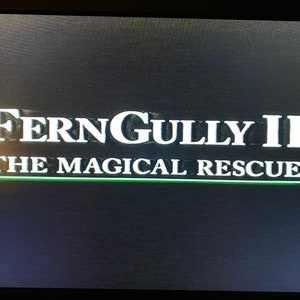 Fern Gully 2 the Magical Rescue VHS 1997 Animated Classic Family ...