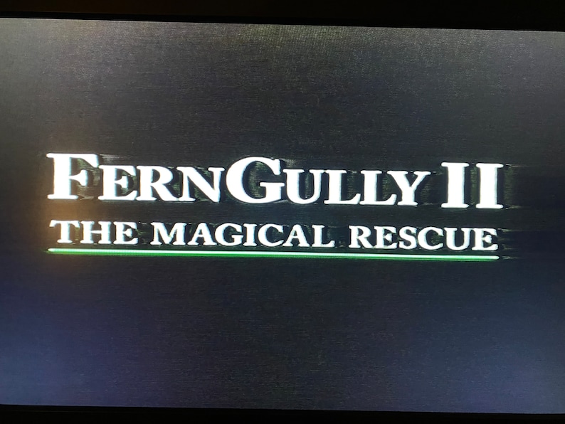 Fern Gully 2 the Magical Rescue VHS 1997 Animated Classic Family ...