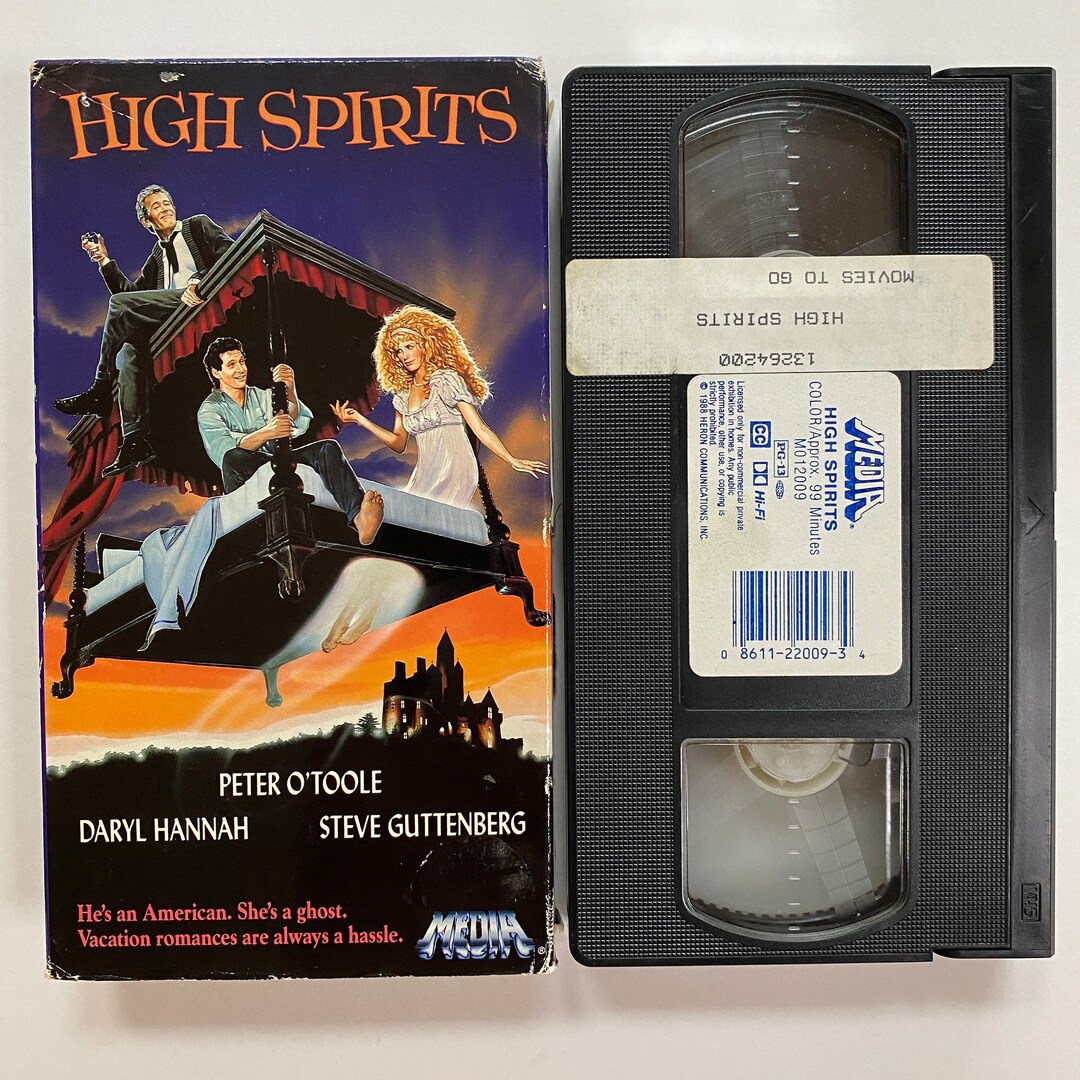 High Spirits VHS Video Film 1988 Halloween Haunted Comedy - Etsy