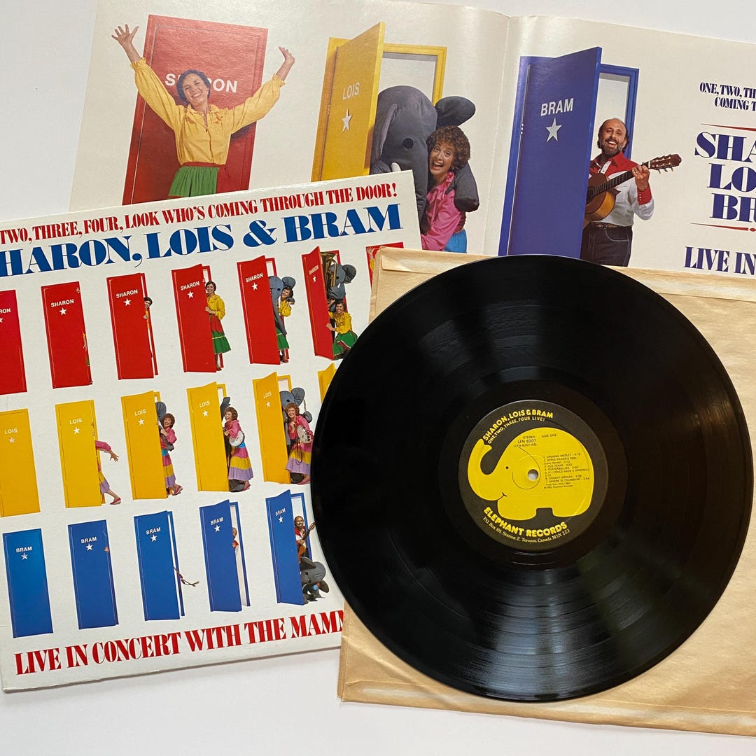 Sharon Lois and Bram - Live in Concert With the Mammoth Band Vinyl ...