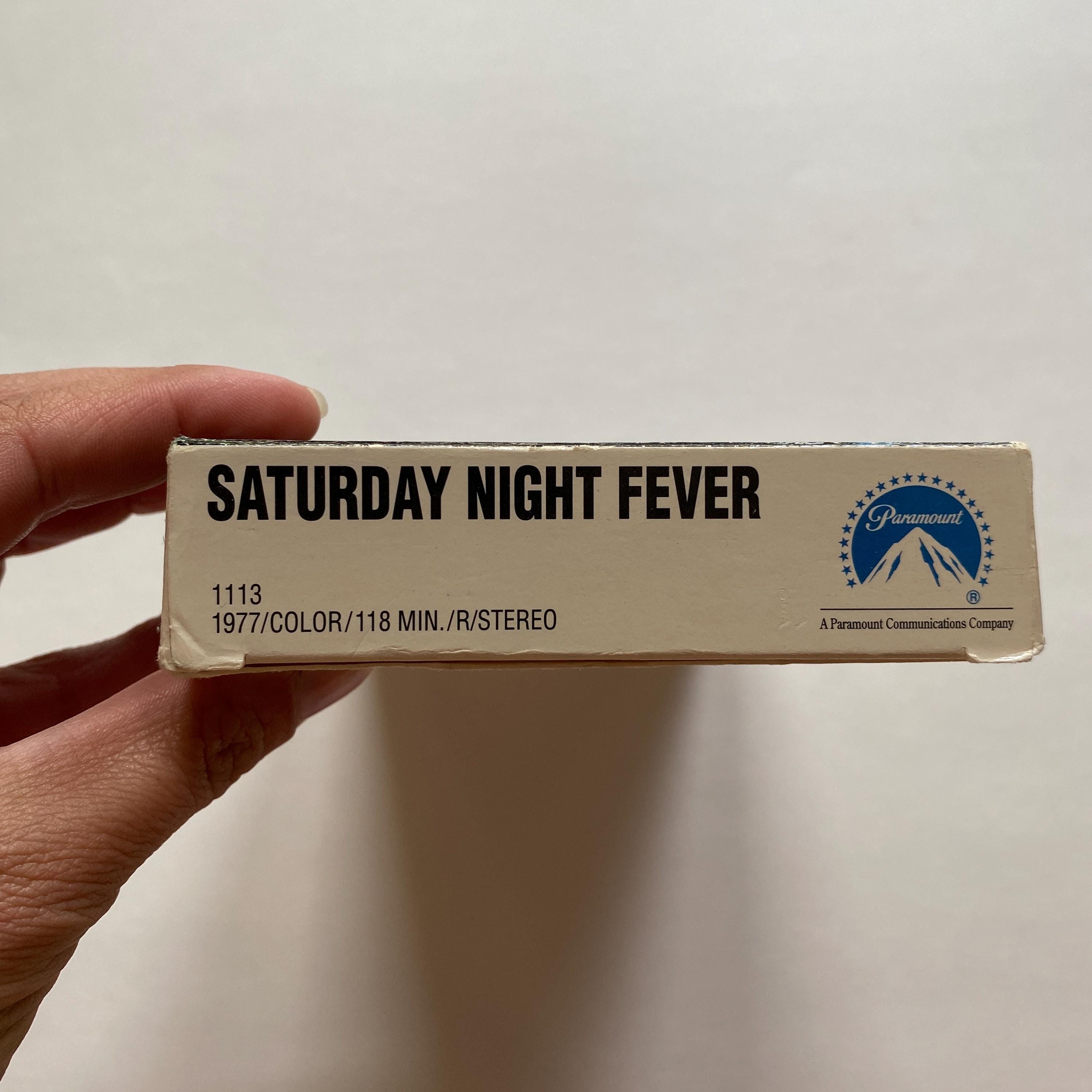 Saturday Night Fever VHS Movie Classic 1970s Film Starring John ...