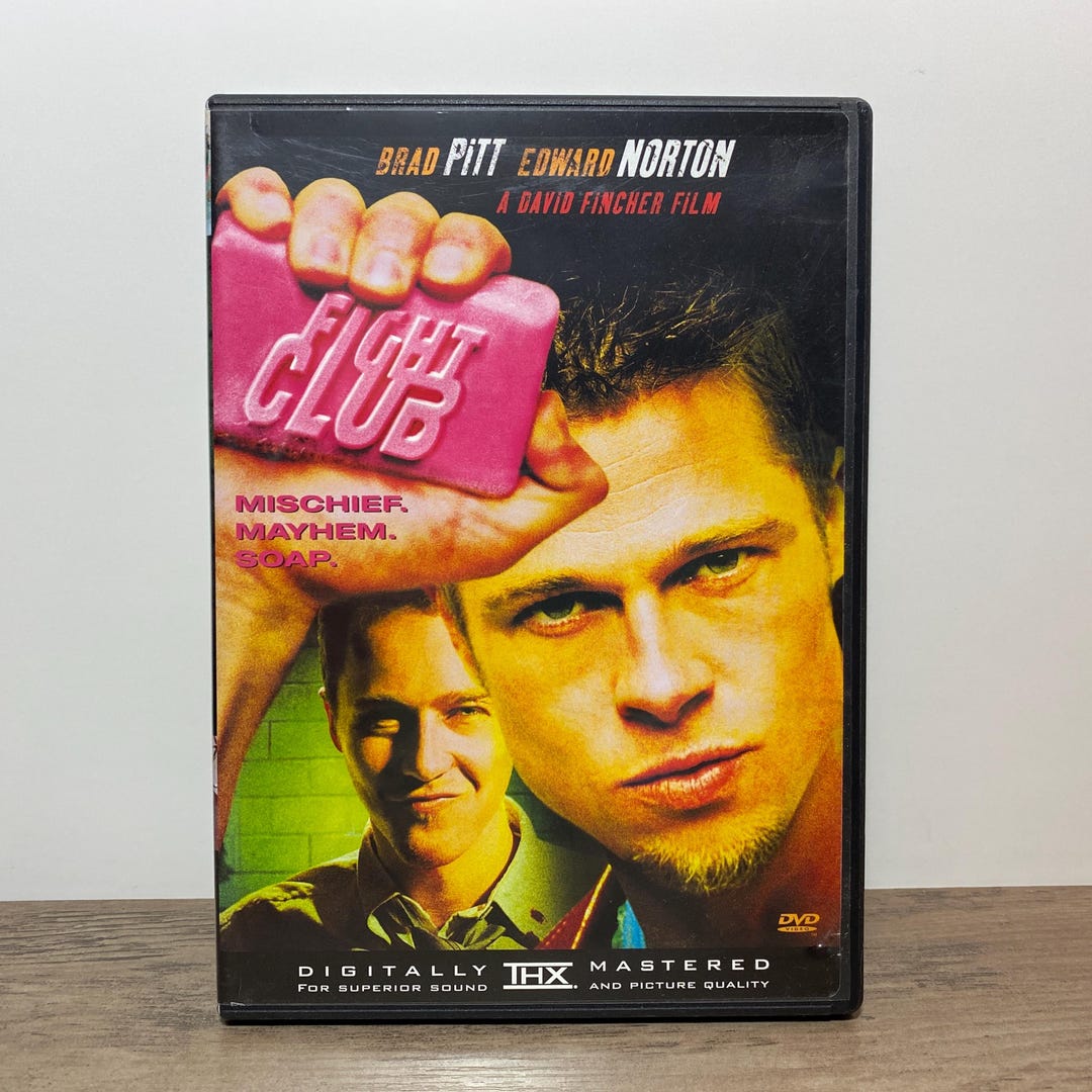 Fight Club DVD Cult Classic Chuck Palahniuk Psychological Drama - Etsy