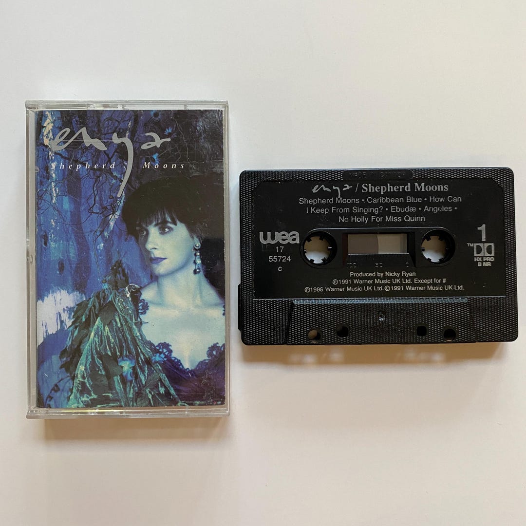 Enya Shepherd Moons Cassette Tape 1991 Music Album - Etsy