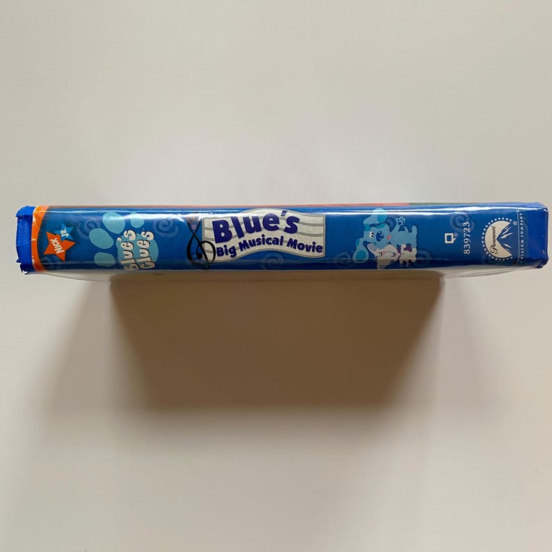 Blues Big Musical Movie VHS 2000 Blues Clues Kids Video Clamshell - Etsy