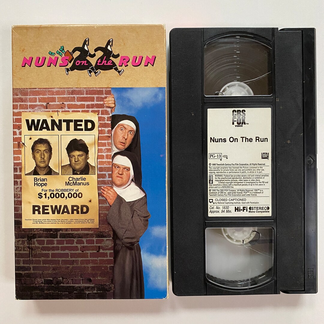 Nuns on the Run 1990 VHS Video British Comedy Film - Etsy