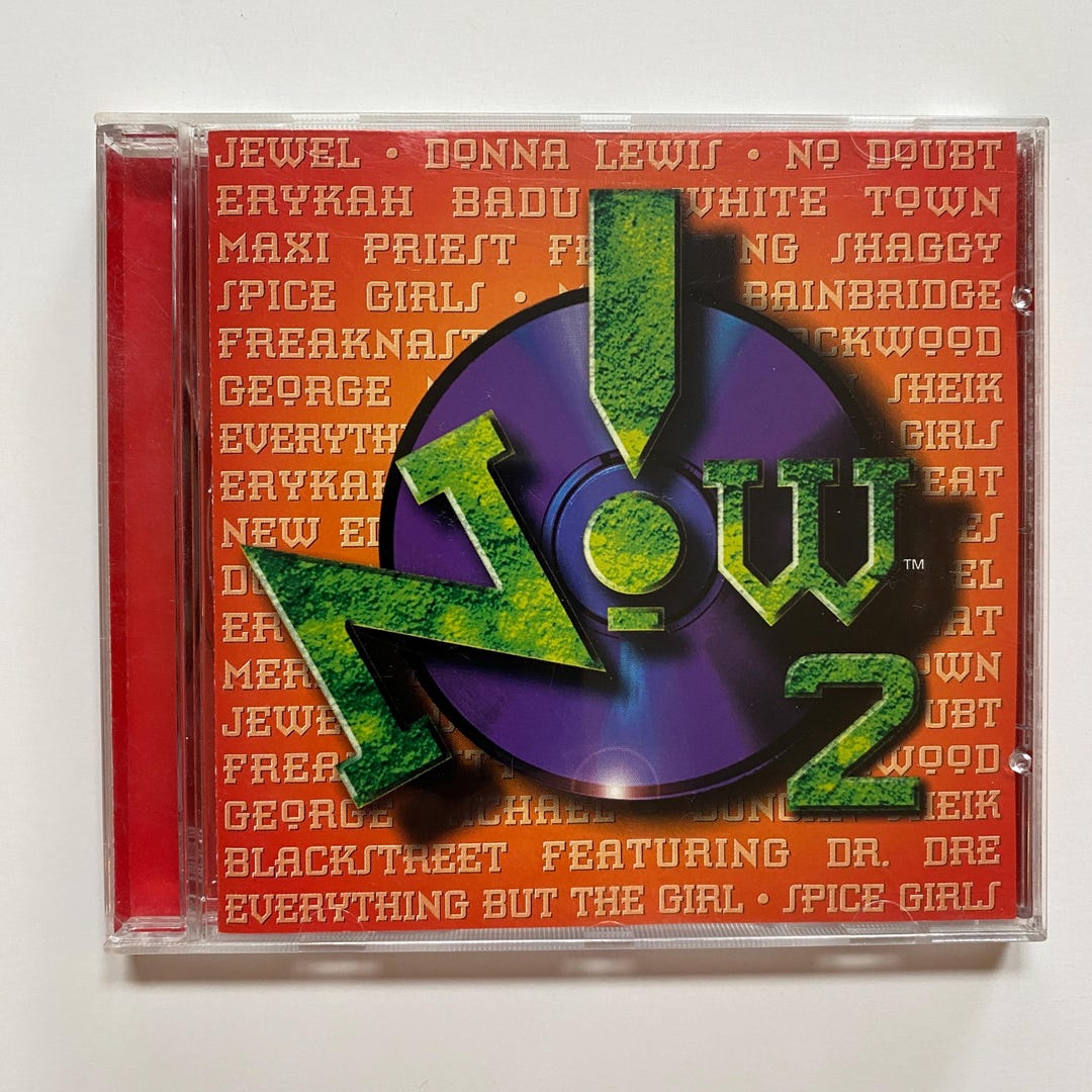 Now 2 CD 1997 Popular Music Compilation Album - Etsy