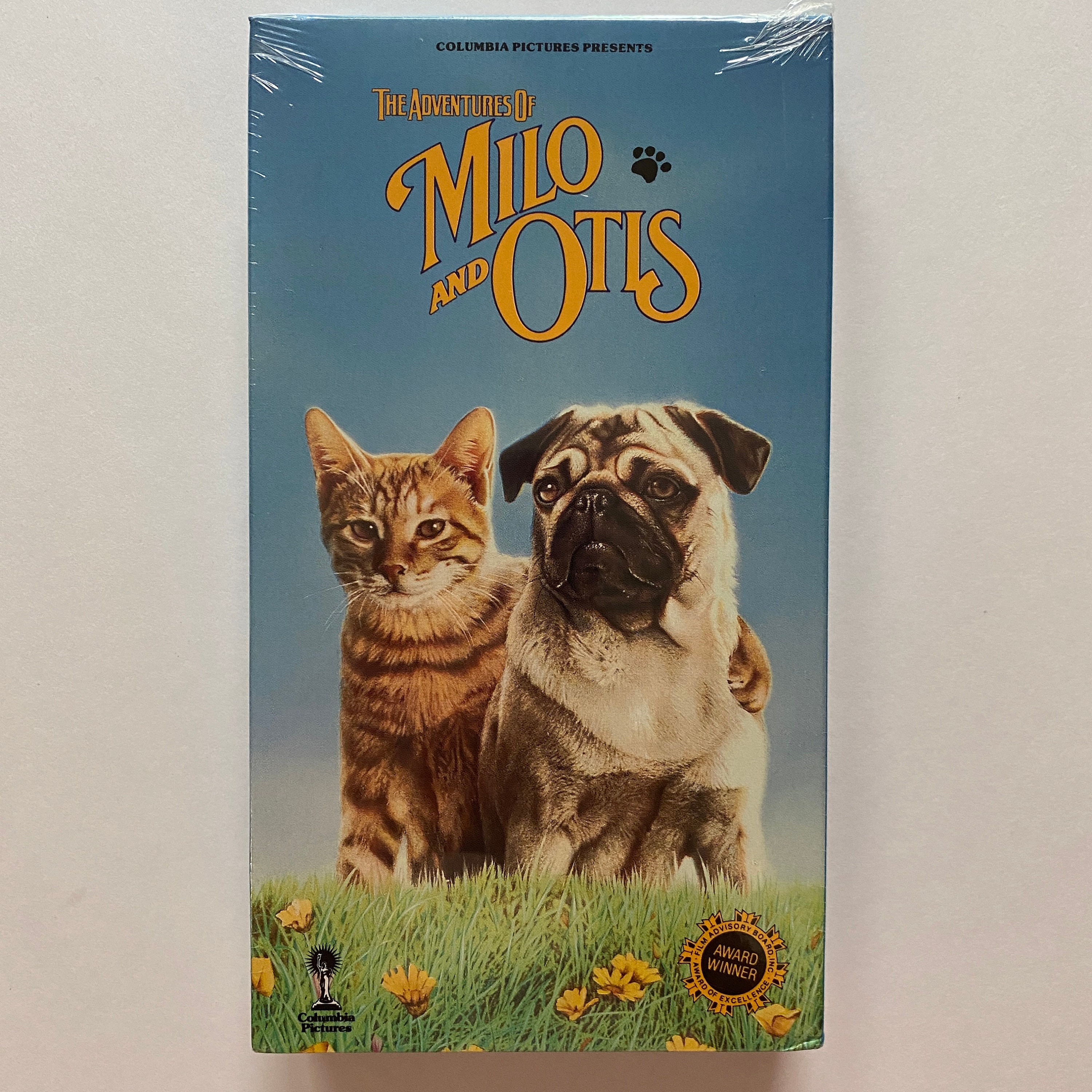 1986 Milo and Otis Childrens Animal Adventure Comedy VHS Movie Film - Etsy