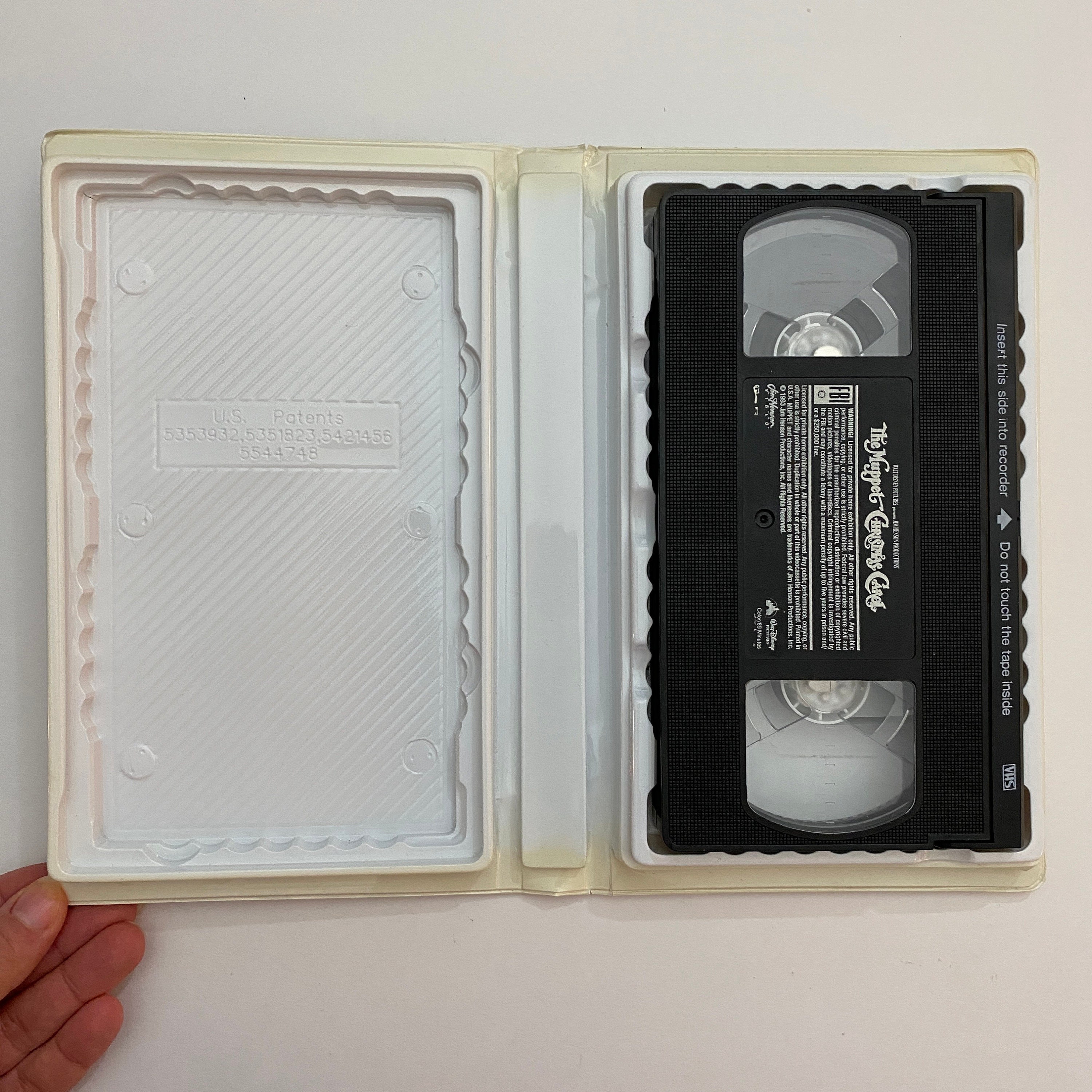 A Muppet Christmas Carol VHS Xmas Holiday Movie Kids Classic 1992 - Etsy