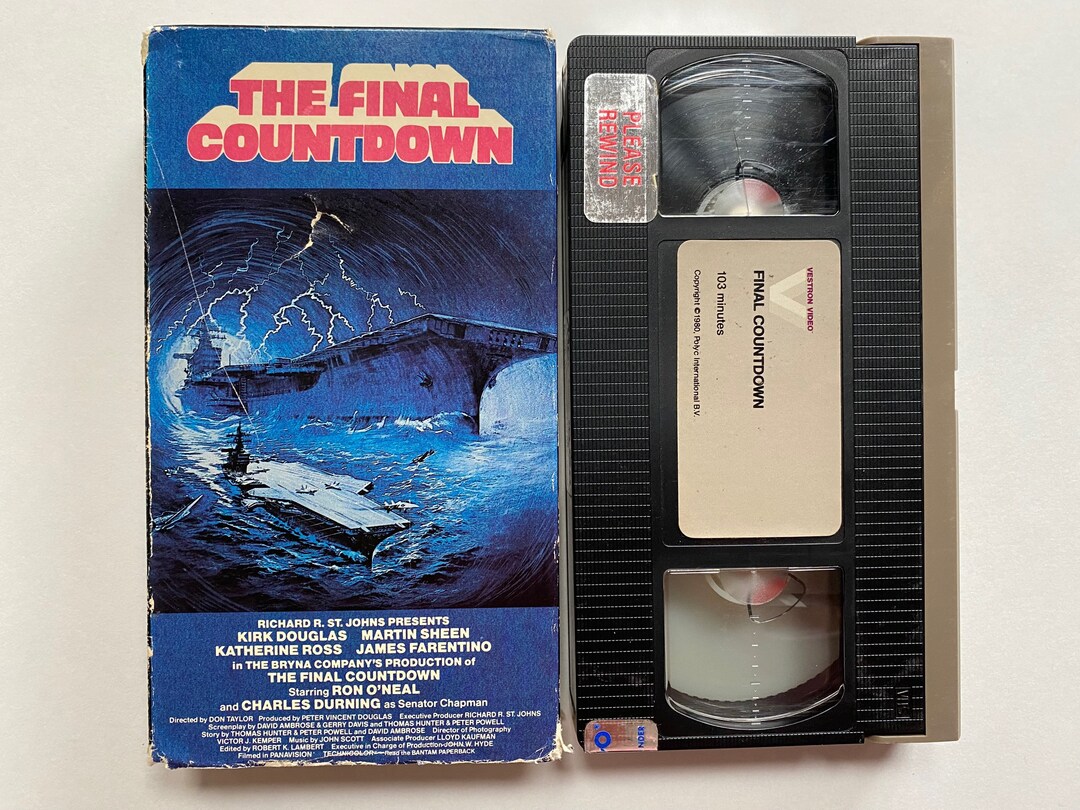 The Final Countdown VHS Video Film 1980s Science Fiction War - Etsy