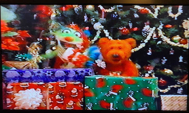 Bear in the Big Blue House - A Berry Bear Christmas VHS Kids TV Show ...