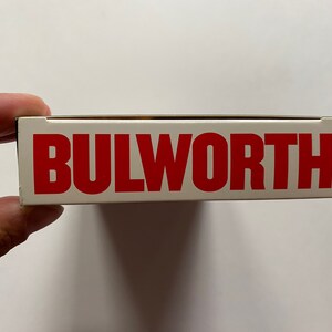Bulworth VHS Movie 1998 Political Comedy Starring Warren Beatty - Etsy
