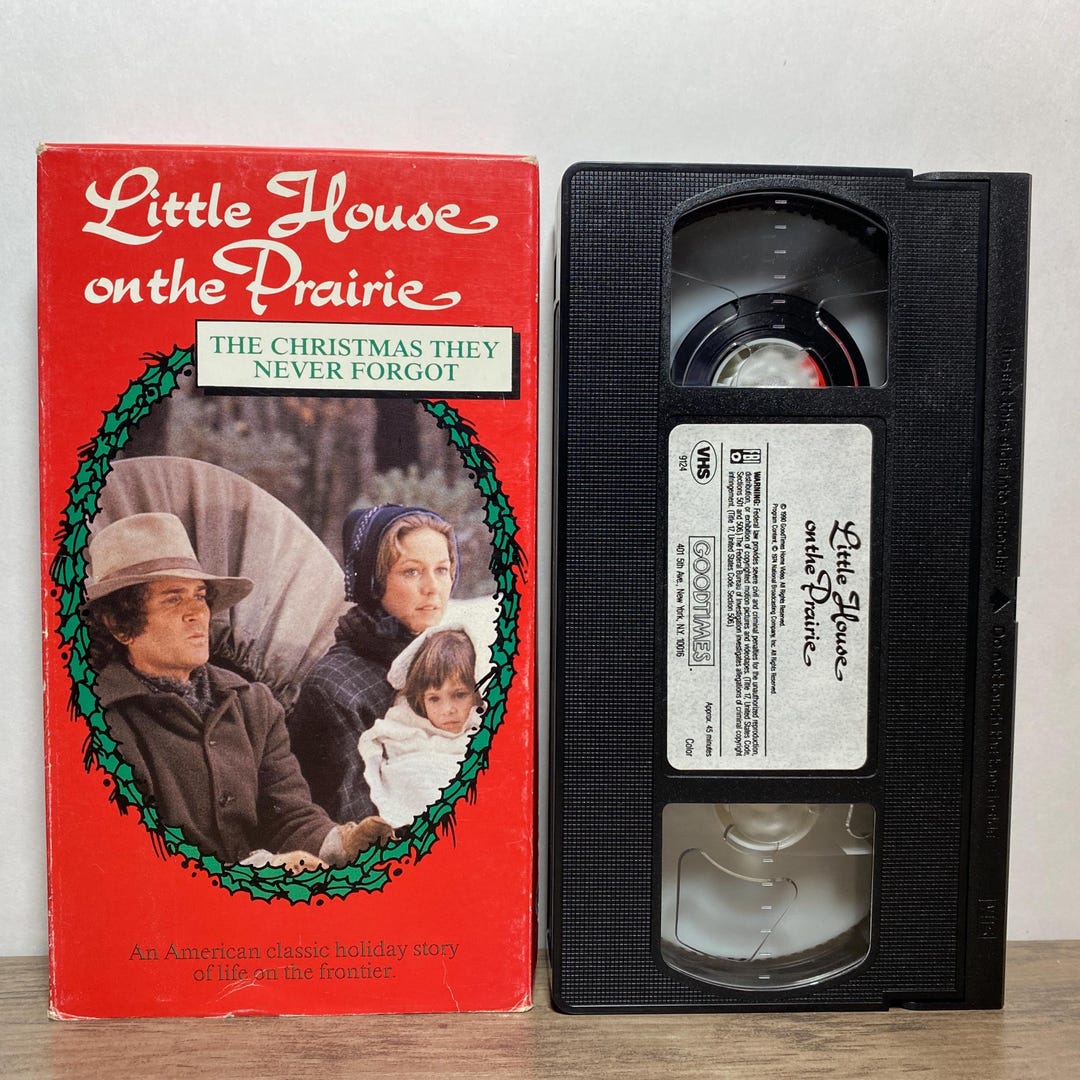 Little House on the Prairie the Christmas They Never Forgot VHS Xmas ...