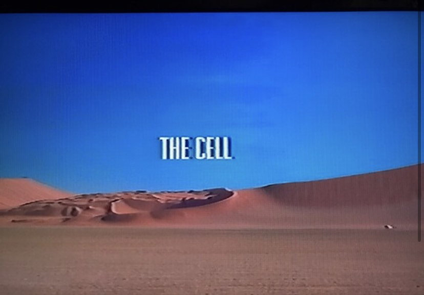 The Cell VHS Video Film From the Year 2000 Sci Fi Horror Thriller Movie ...