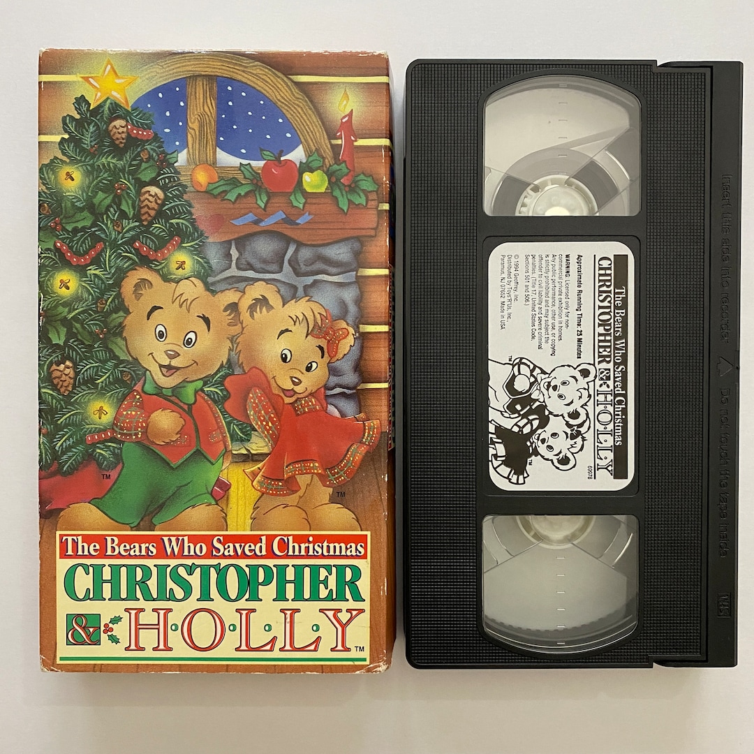 The Bears Who Saved Christmas VHS 1994 Toys R Us Movie Christopher and ...
