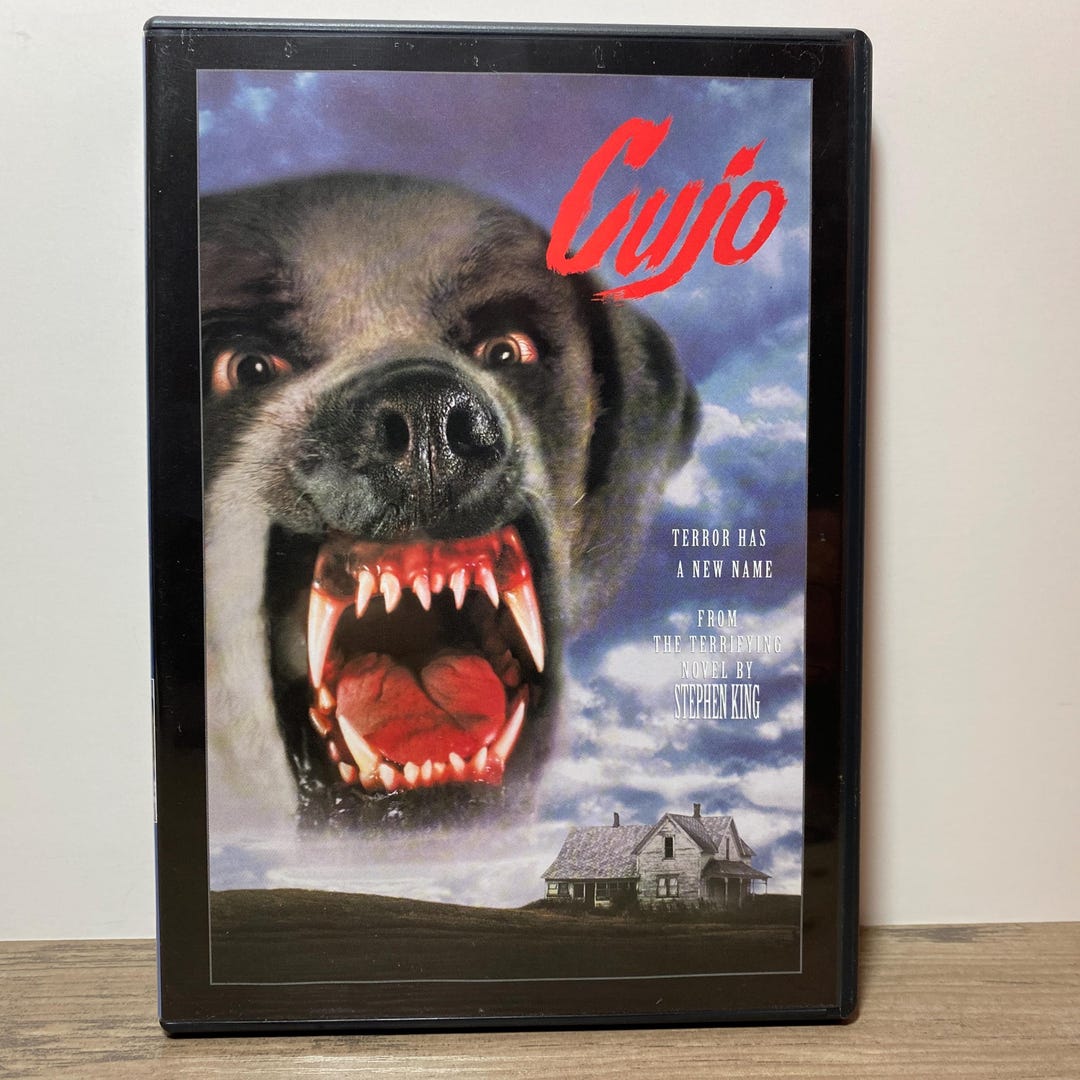 Cujo DVD Film 1983 Horror Thriller Movie - 2000 DVD Release Based on ...