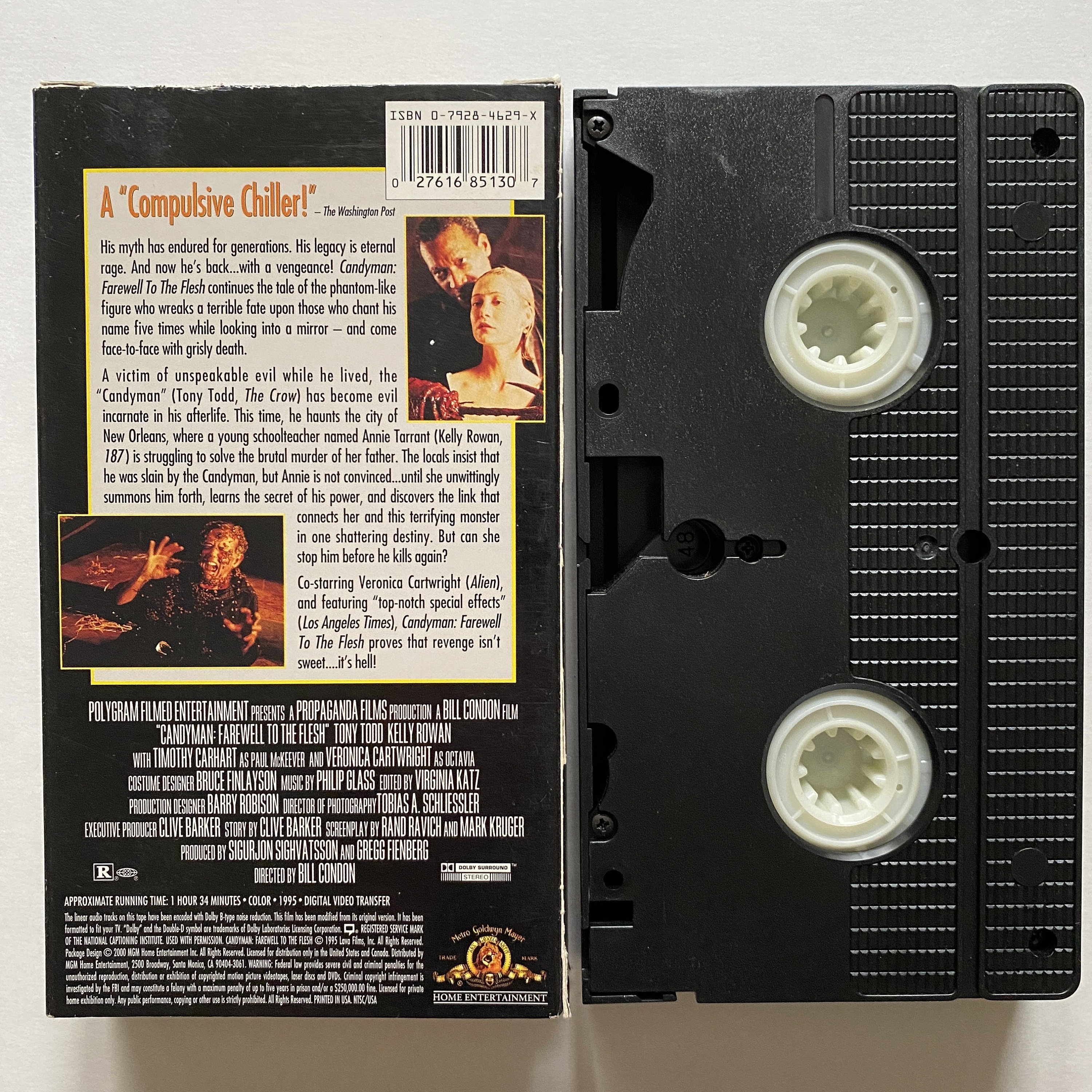 Candyman Farewell to the Flesh VHS Video Horror Movie Film 1995 - Etsy