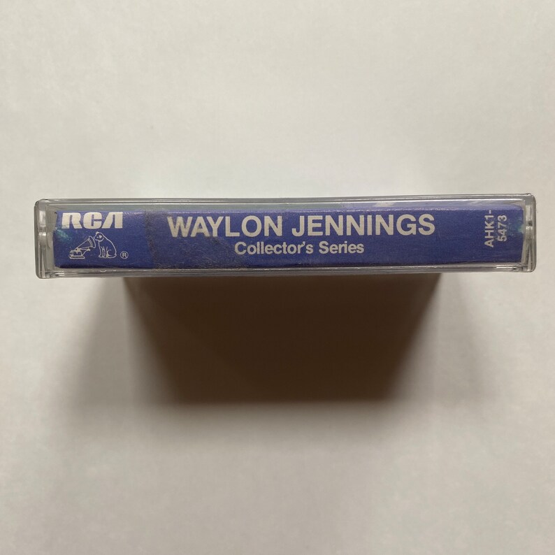 Waylon Jennings Collectors Series Cassette Tape 1985 Classic Country Rock - Etsy