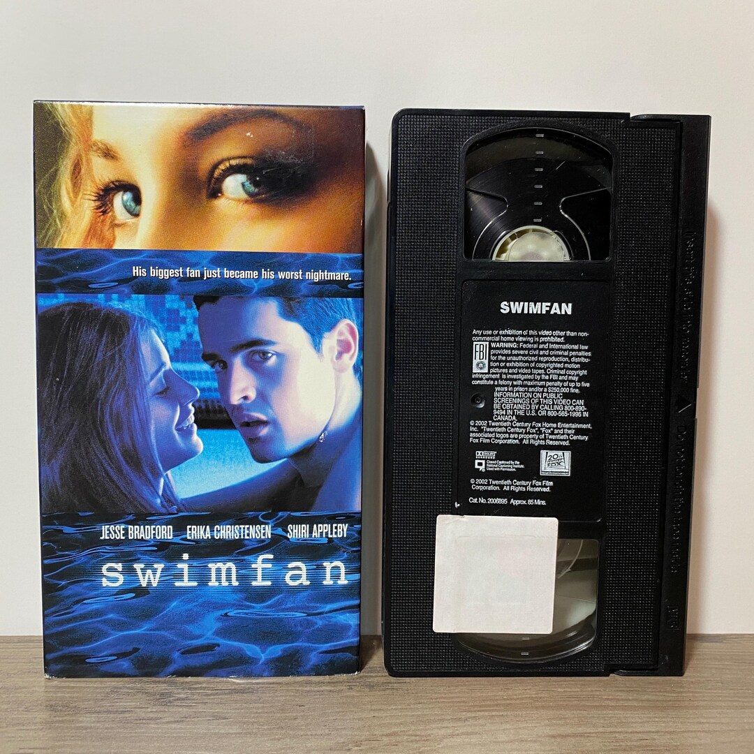 Swimfan VHS Video 2002 Thriller Drama Film Erika Christensen - Etsy