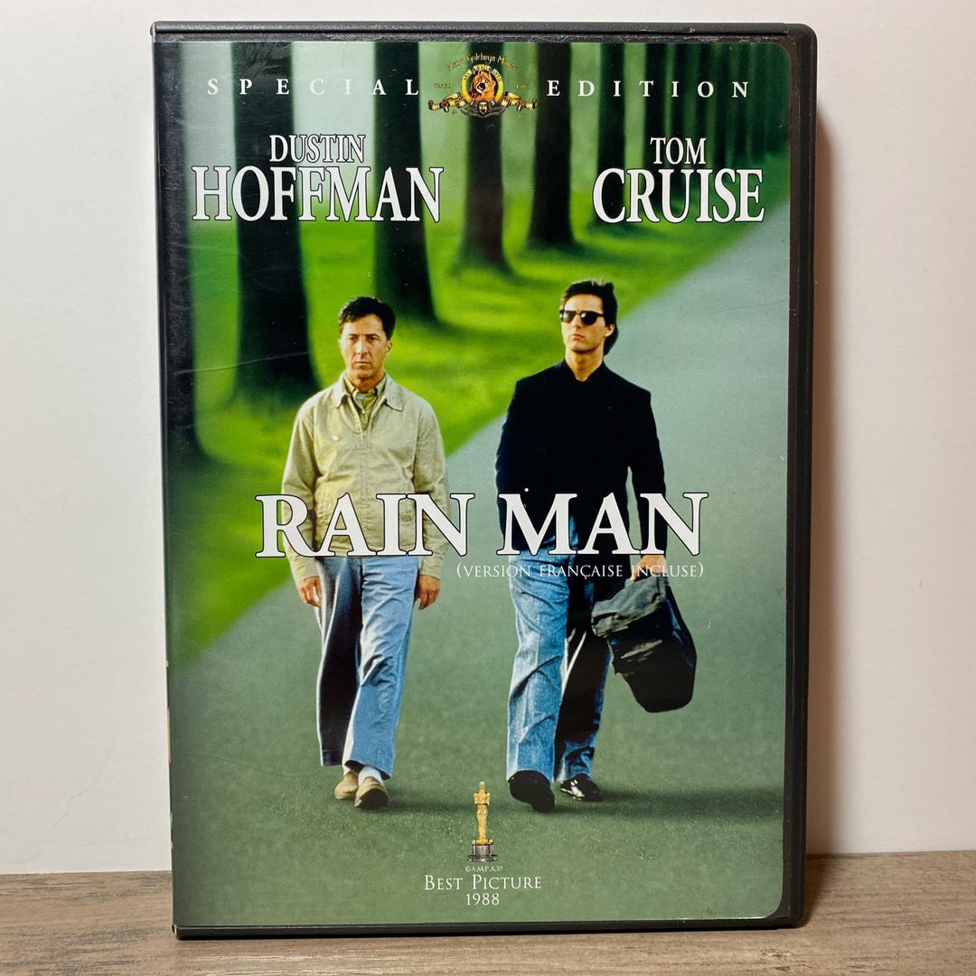 Rain Man DVD Film 1988 Comedy Drama Dustin Hoffman Tom Cruise 2004 Re ...