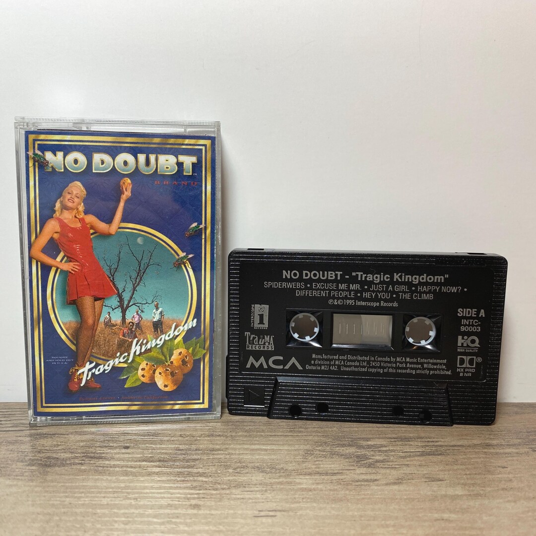 No Doubt Tragic Kingdom Cassette Tape 1995 Gwen Stefani - Etsy