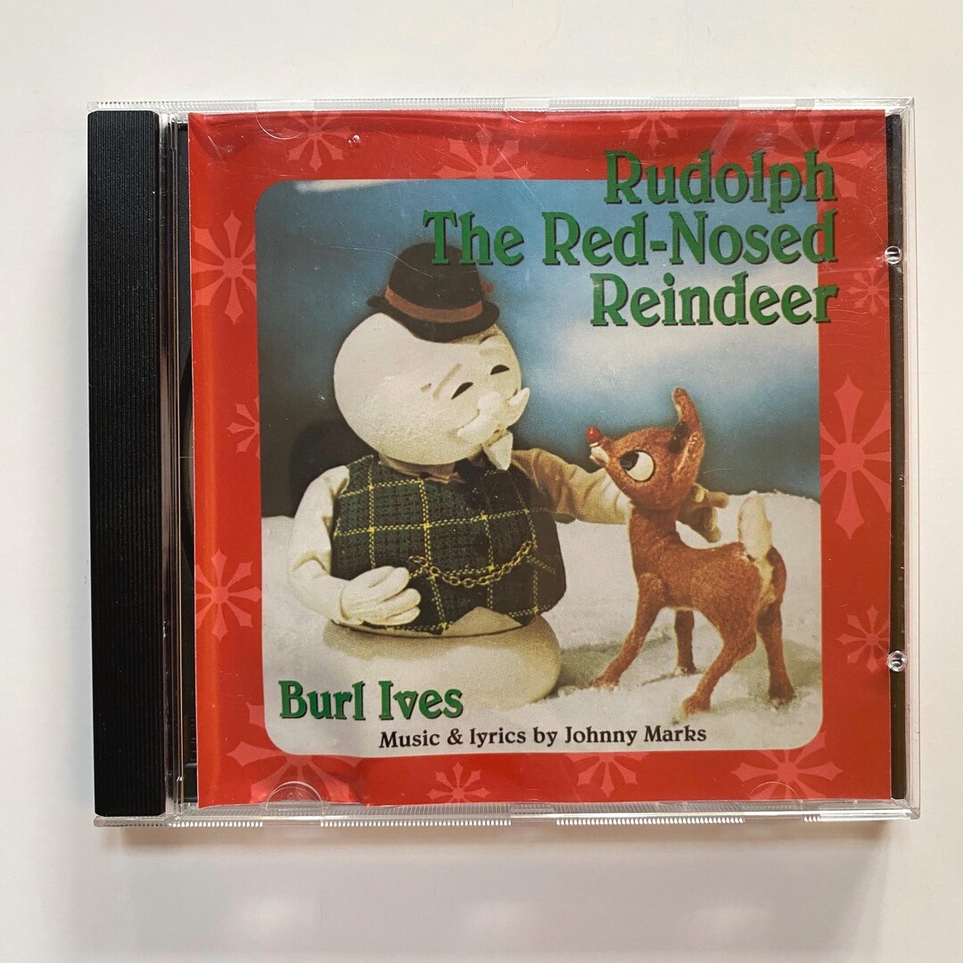 Rudolph the Red-nosed Reindeer Movie Soundtrack CD 1990s Re-release ...