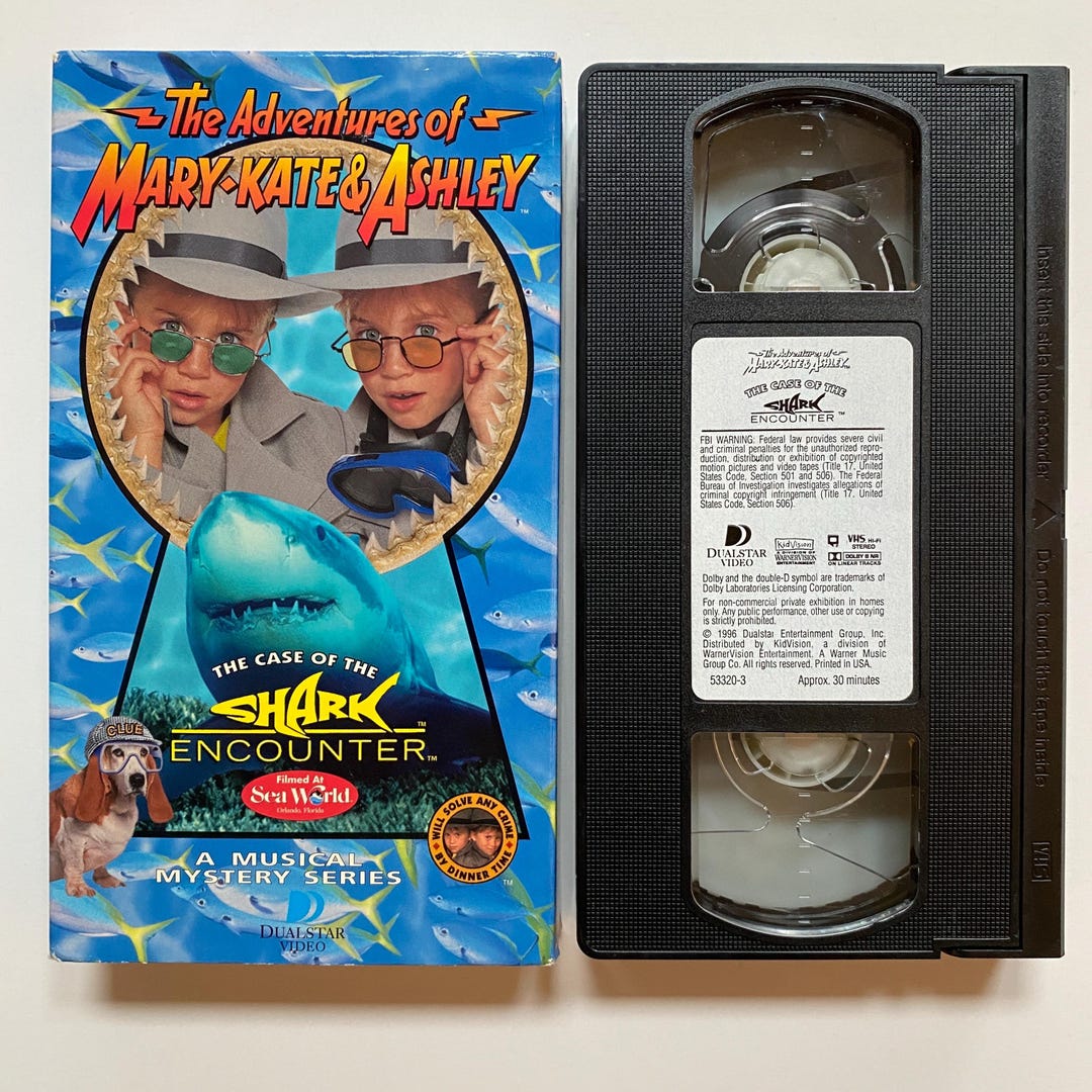 The Adventures of Mary Kate and Ashley Olsen VHS Video the Case of the ...