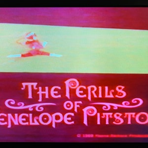 1969 the Perils of Penelope Pitstop VHS 1983 Re-release Hanna Barbera ...