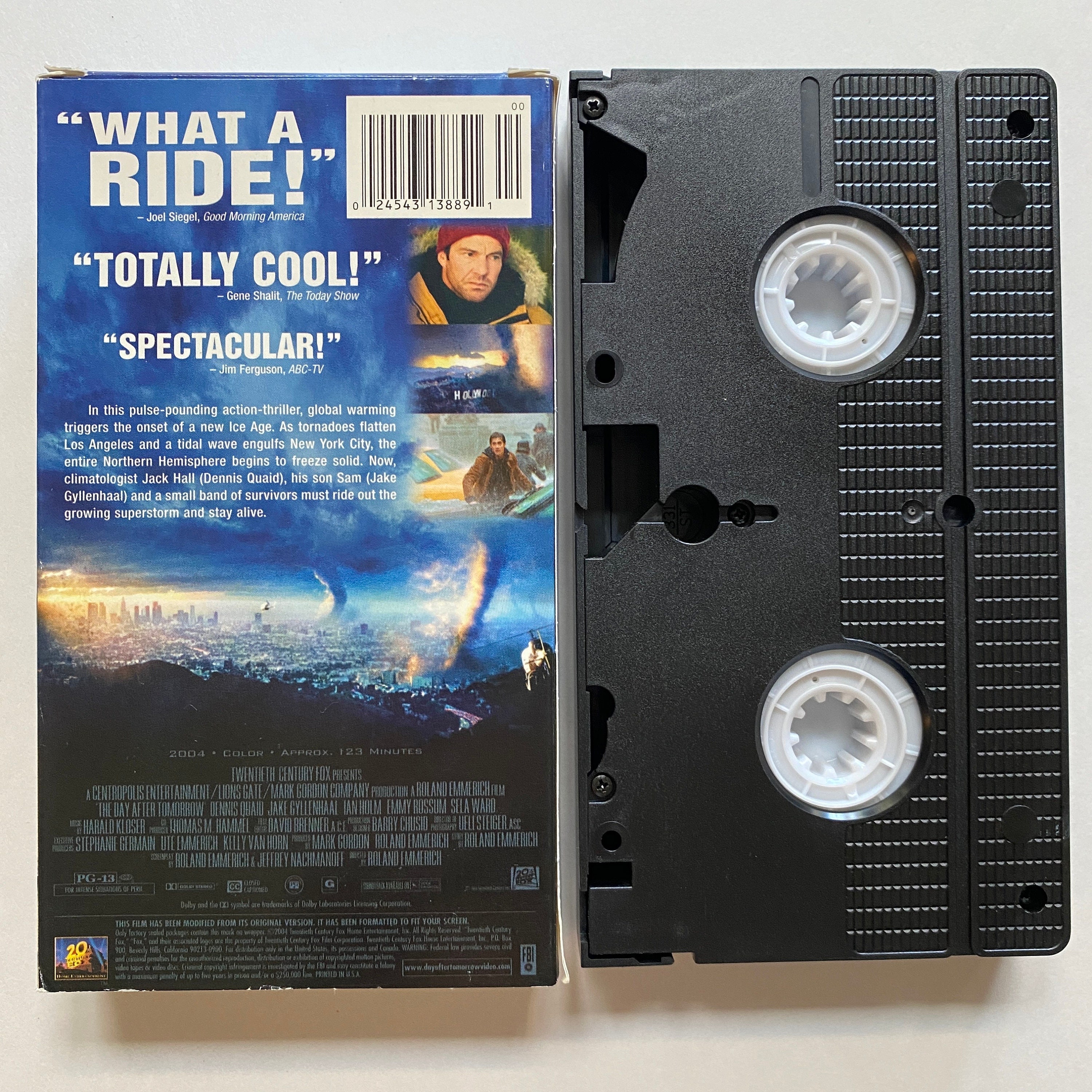 2004 the Day After Tomorrow VHS Apocalyptic Nature Adventure Thriller ...
